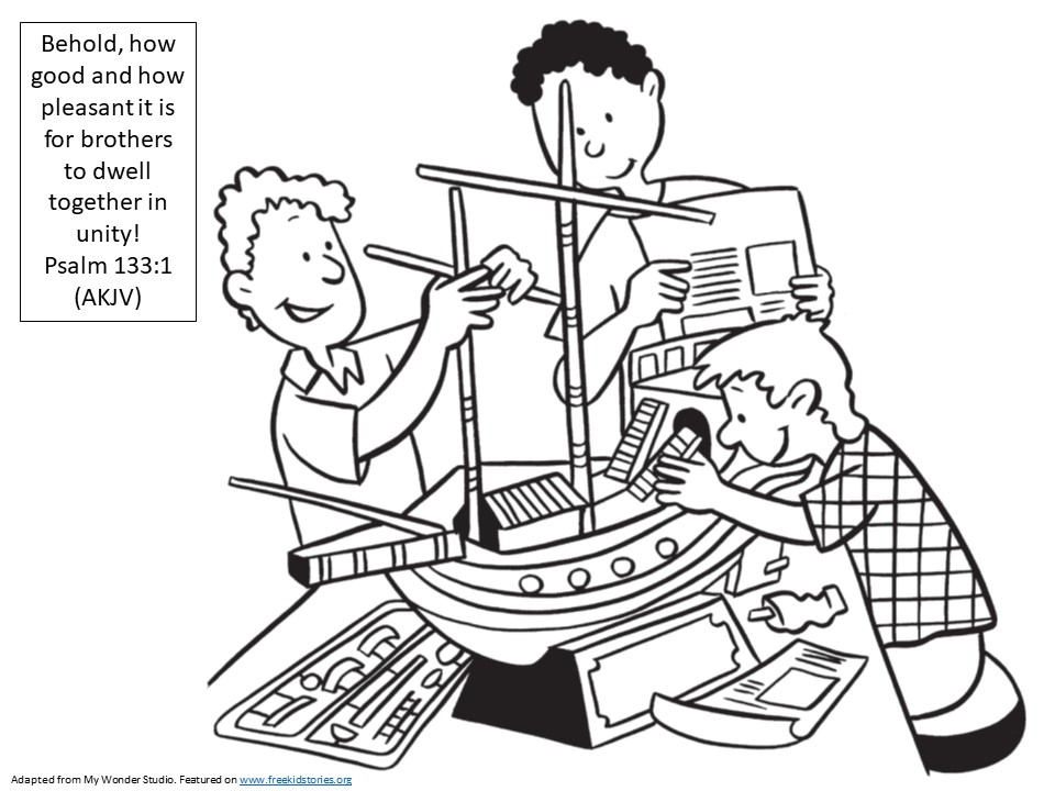 Bible Verses: Unity – Free Kids Stories