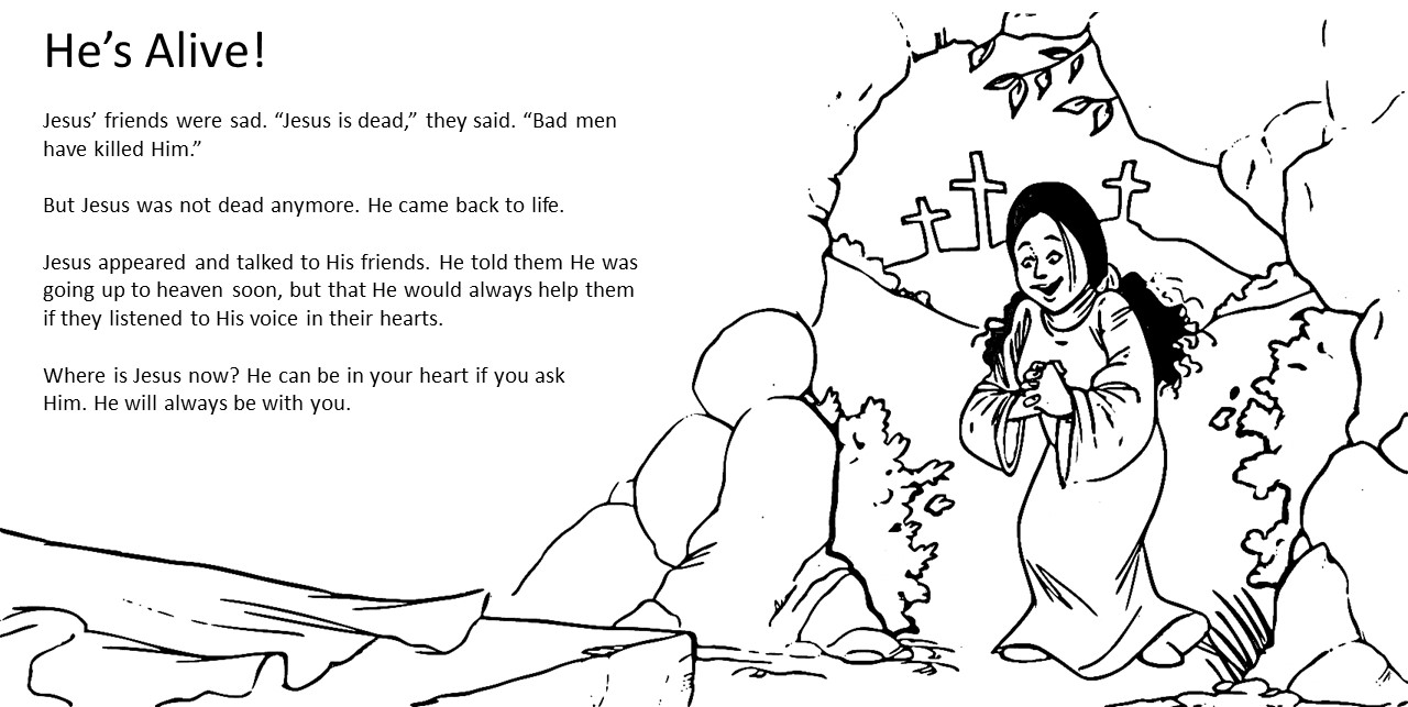 He is Alive! – Free Kids Stories
