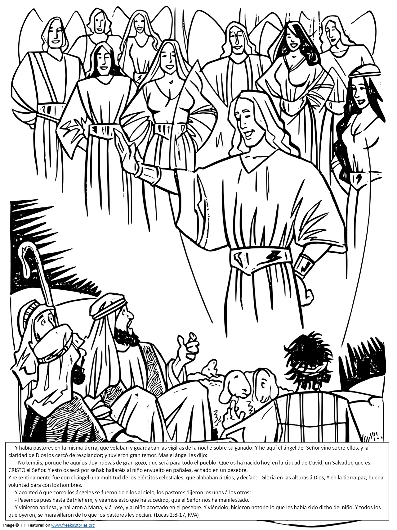 Nace Jesús: Devocional navideño y página para colorear – Día 13 – Free ...