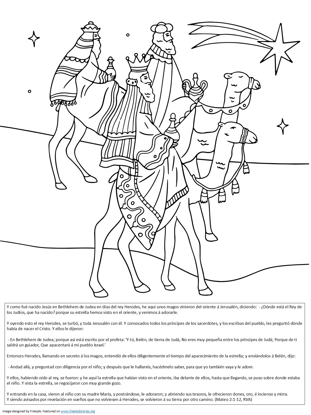 Nace Jesús: Devocional navideño y página para colorear – Día 15 – Free ...